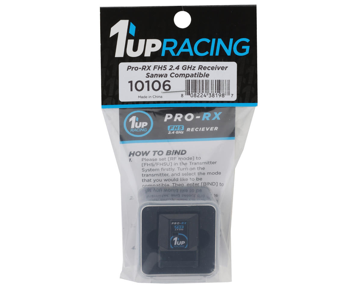 1up Racing Pro-RX FH5 2.4 GHz Receiver Sanwa Compatible – TandemRC