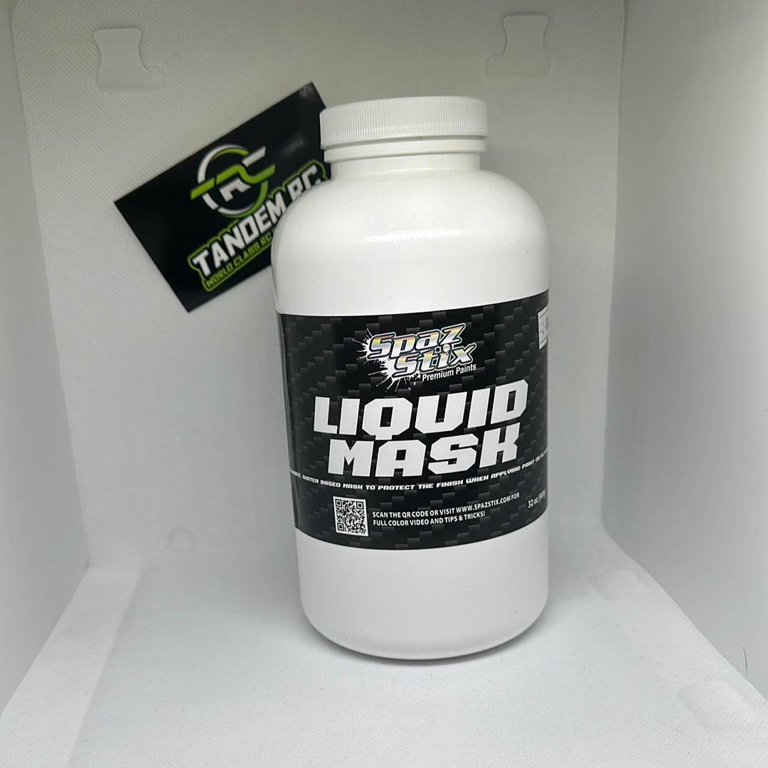 Spaz Stix - Water Based Liquid Mask 32oz 00032 – TandemRC