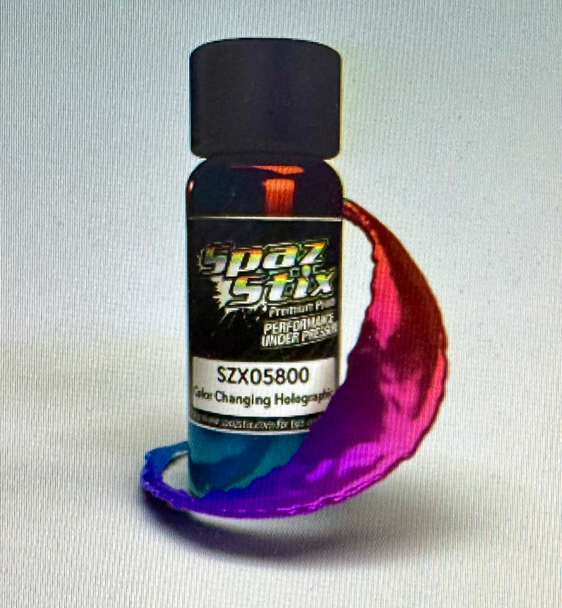 Spaz Stix - Color Changing Airbrush Ready Paint, Holographic 2oz 05800 ...