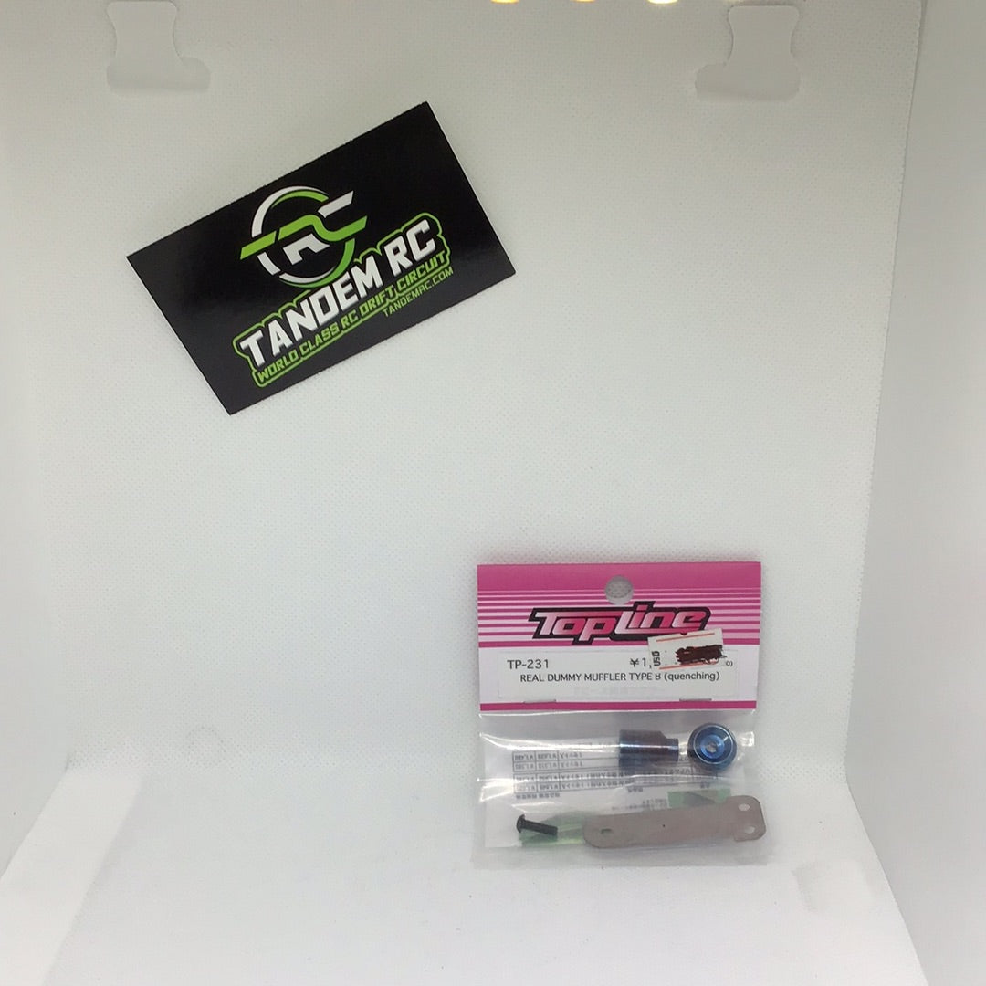 Topline Real Dummy Muffler Type B (quenching) – TandemRC