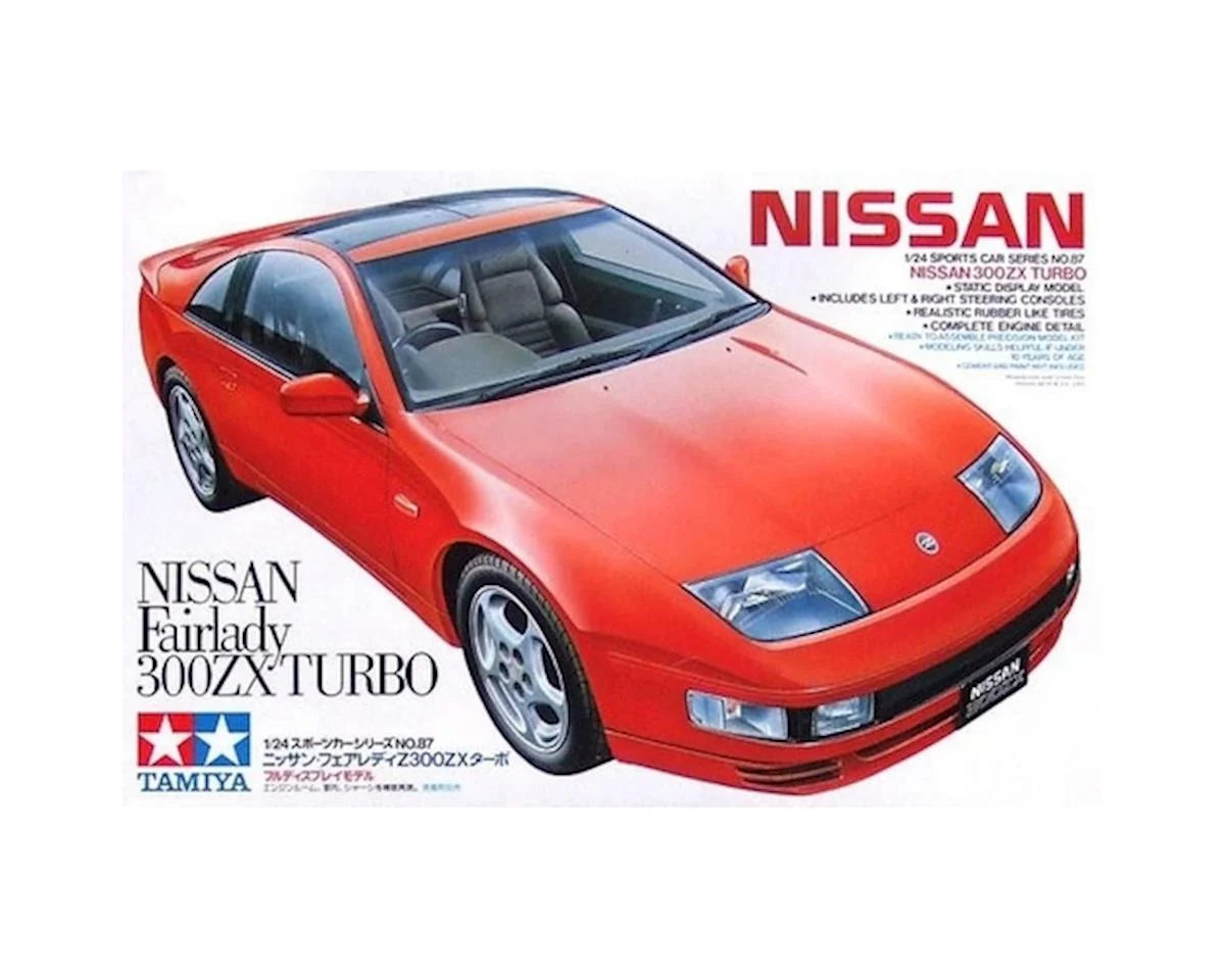 Tamiya 1/24 Nissan 300ZX Turbo Plastic Model – TandemRC