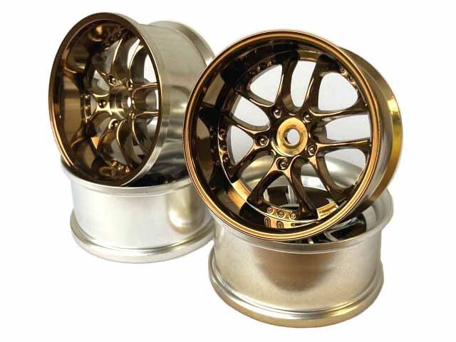 Topline SSR Agle Minerva Wheel Offset 8 Gloss Bronze (2) – TandemRC