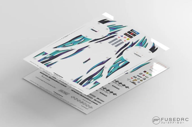 FUSEDRC Standard Issue Drift Livery (Liquid Marble) – TandemRC