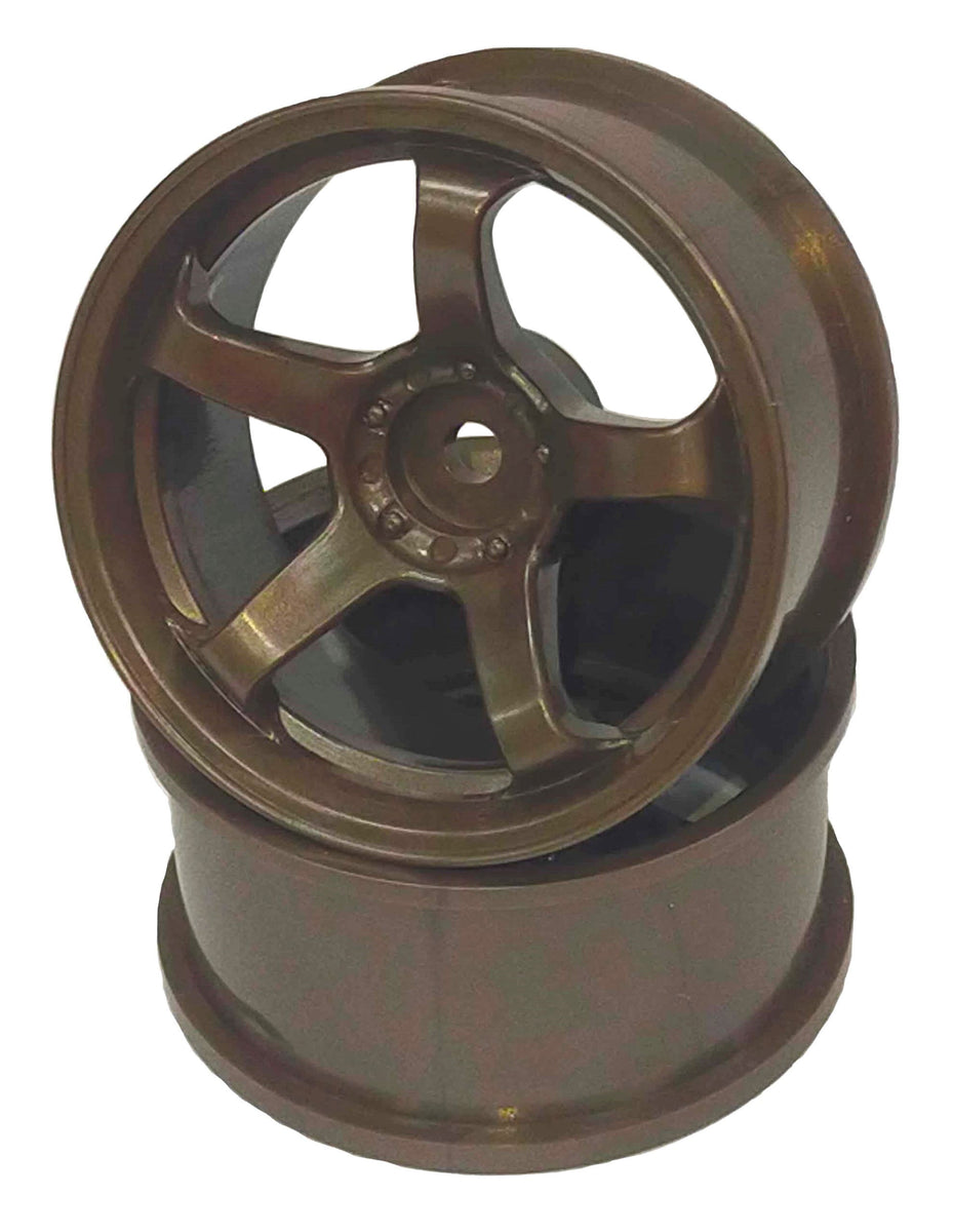 Topline M5 spoke wheel offset 8 matte bronze [EW-0108BR] – TandemRC