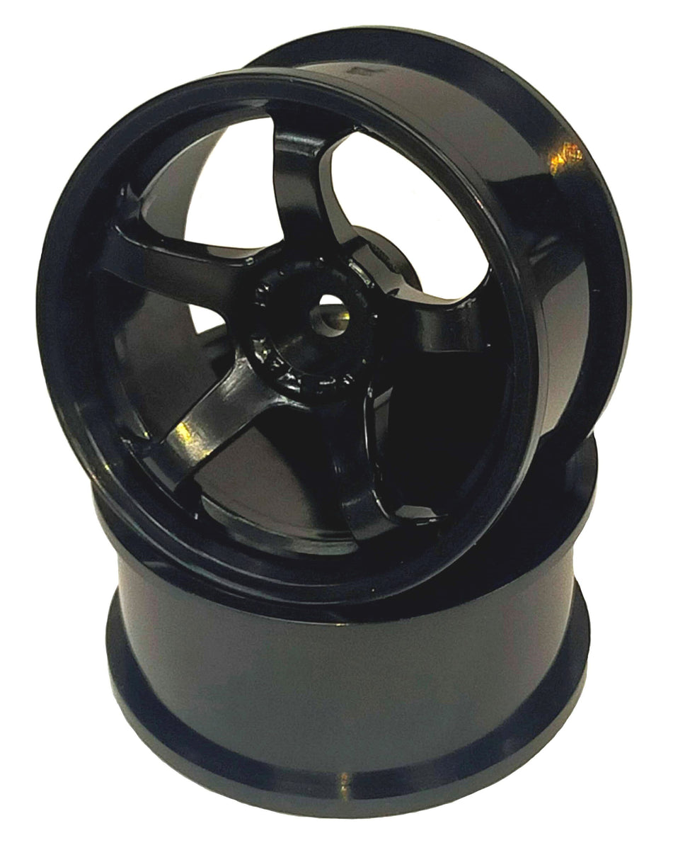 Topline M5 spoke wheel offset 8 black [EW-0108BK] – TandemRC